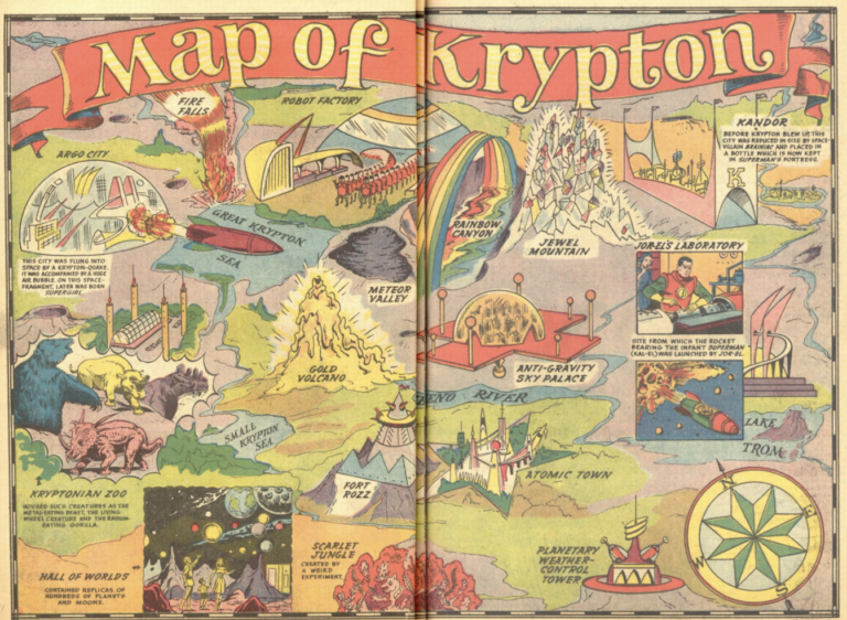 749 – A Map of Krypton – Comic Book Archaeology